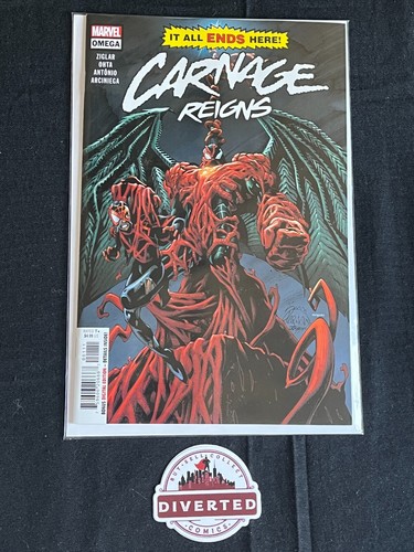 Carnage Reigns Omega #1 Marvel Comics 1st Print Ryan Stegman cover | eBay