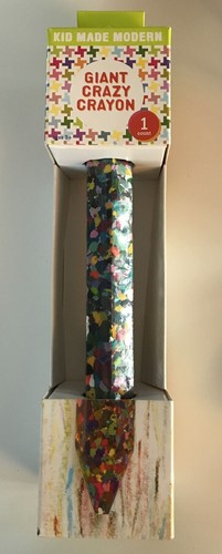 SEALED NIP-Kid Made Modern Giant Crazy Crayon**64 COLORS IN ONE GIANT ...