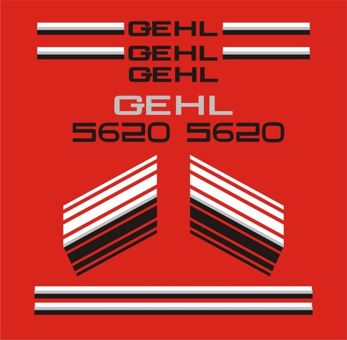 Gehl 5620 skid steer loader decal set | eBay