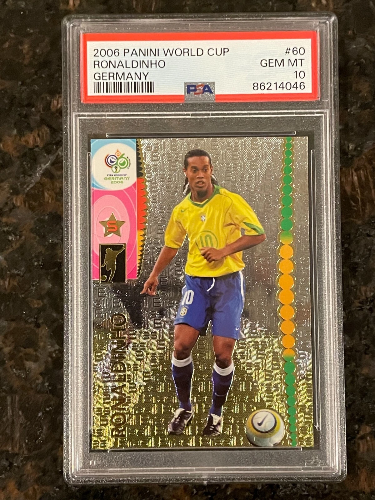 Ronaldinho 2006 Panini World Cup Base Price Guide - Sports Card Investor