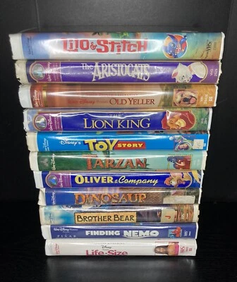 Disney PIXAR VHS Lot / Toy Story / Bugs | Grelly USA