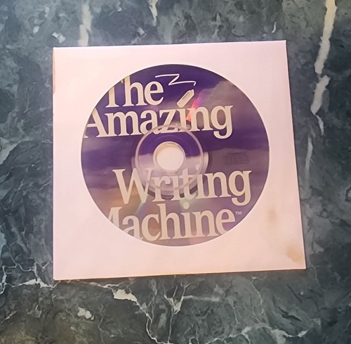 The Amazing Writing Machine PC CD • Broderbund Software • Writing App ...