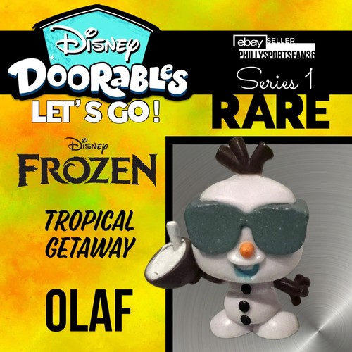Disney Doorables: Let's Go - Tropical Getaway - Olaf (RARE) Series 1 ...