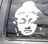 BUDDHA DECAL Statue Religion Buddhism Vinyl car window sticker graphic ...