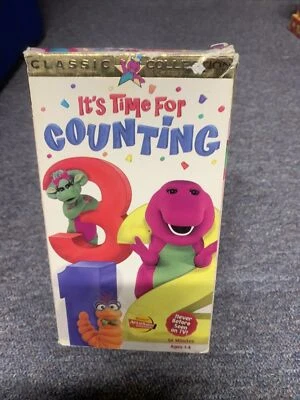 Barney - Its Time For Counting (VHS, 1998) - | Grelly USA