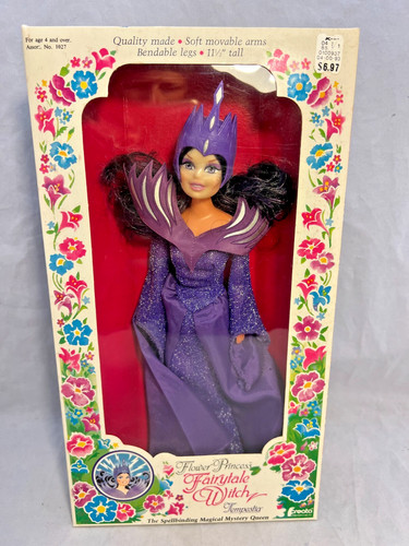 Creata Flower Princess Fairytale Witch Tempestia Doll #1027 Vintage ...