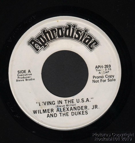 (Hear) Wilmer Alexander Jr & the Dukes Funk DJ 45 (Living in the USA ...