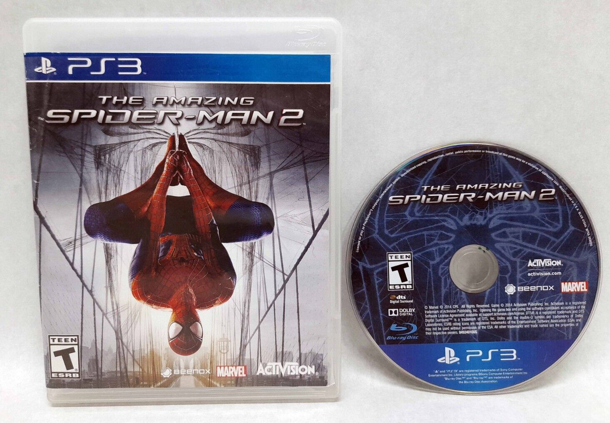 Amazing Spider Man 2 Game Cover Ps3