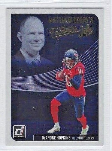 DEANDRE HOPKINS 2018 Panini Donruss Football BERRY FANTASY LIFE #MBF12 ...