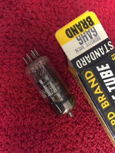 6AH6 STANDARD MINUTE MEN VINTAGE TUBE NOS | eBay