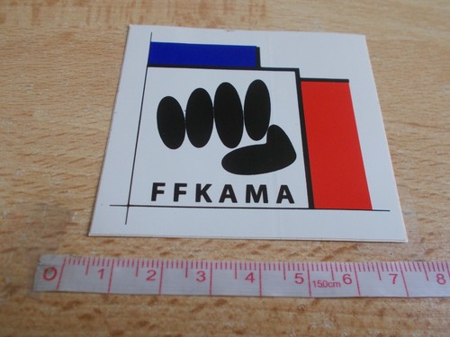 Sticker Ffkama - Federation French Of Karate Taekwondo And Arts Martial ...