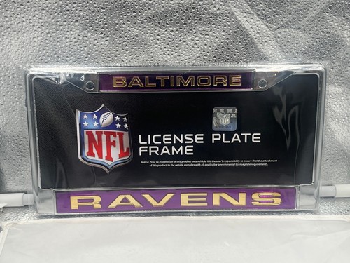 Baltimore Ravens NFL Laser Cut License Plate Frame RICO | eBay