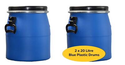plastic storage barrels products for sale | eBay UK