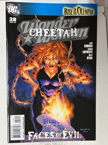 Wonder Woman # 28 CHEETAH FACES OF EVIL DC Comics 2009 | Combined ...