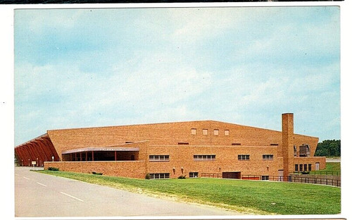 1950's Postcard. Roberts Memorial Stadium. Evansville, Indiana | eBay