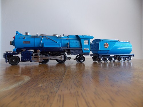 lionel prewar blue comet 263e engine & 263 tender set-repainted | eBay