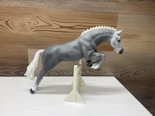 RARE Vintage Nylint Jumping Dutch Warmblood in Dapple Grey Horse | eBay
