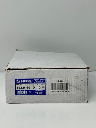 Littelfuse FLSR 60 ID Time Delay Indicator Fuses 600vac for sale online ...