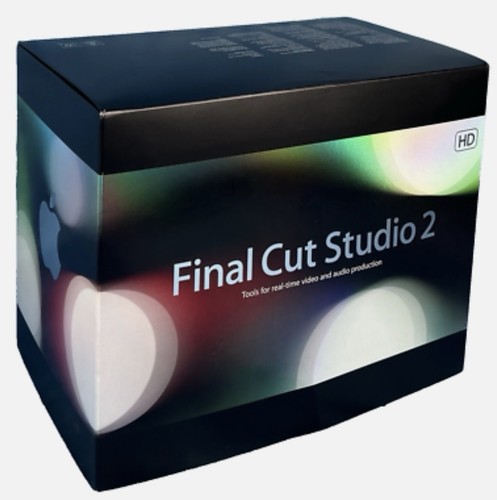 Apple Final Cut Studio 2 Editing Software Complete with Manuals 885909150441| eBay