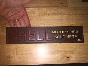 Shell Sign for sale | eBay