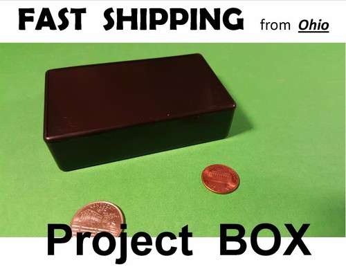 small plastic project box enclosure electronic black box - engineer ...