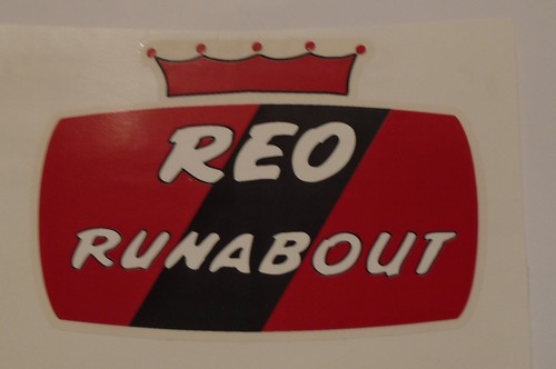 REO lawn mower later Runabout engine support (deck) decal | eBay