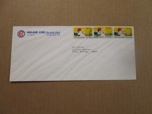 Texas League Midland Cubs Vintage Circa 1970's Team Logo Business ...