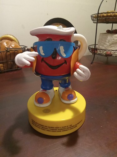 Kool Aid Man Soft Vinyl Dancing Figure Doll 24cm Vintage Vintage Figure ...