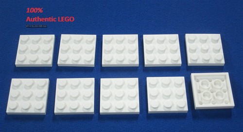 LEGO NEW 3x3 White Plate (10x) 6104805 Brick 11212 | eBay