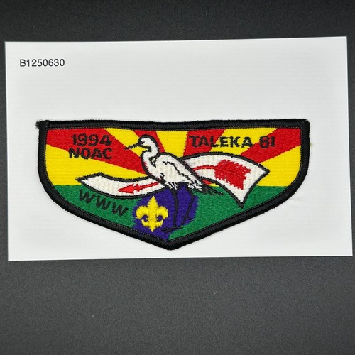 Boy Scout OA Lodge 81 Taleka NOAC 1994 Flap | eBay