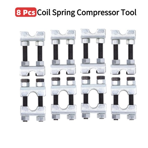 8PCS 2-Way Adjustable Spring Spacer Mini Coil Spring Compressor 1-2 ...