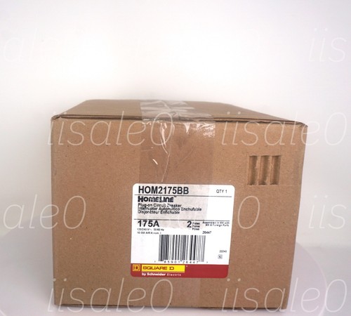 SQUARE D HOM2175BB 2 POLE 175A circuit breaker NEW QTY FLORIDA STOCK | eBay
