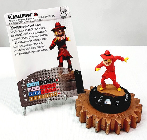 HEROCLIX DC Notorious Set Common #018 Scarecrow w/Card | eBay