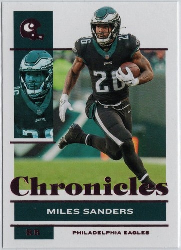 2021 Panini Chronicles Pink Miles Sanders Card #73 | eBay