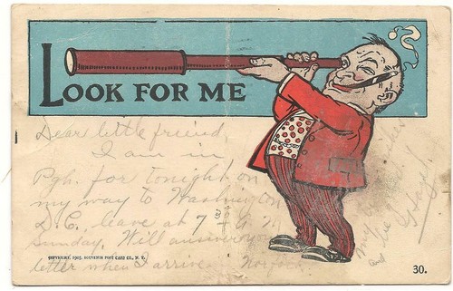 1907 Comic PC: Look For Me | eBay