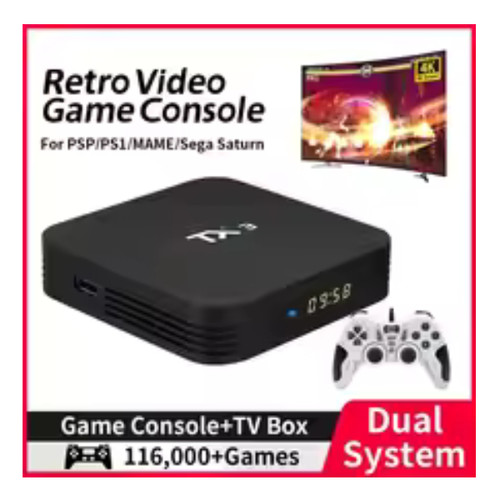 Hyper Base R1 Retro Video Game Console With 116,000+ Games for PSP/PS1 ...