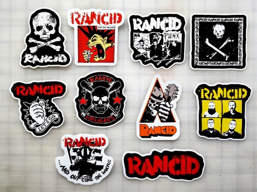 Rancid Inspired Sticker Pack (10 Stickers) Rock Ska Punk Band | eBay