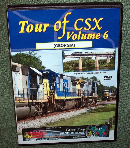 20211 TRAIN VIDEO DVD "TOUR OF CSX" VOLUME 6 GEORGIA | eBay