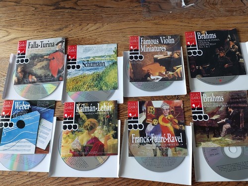 Lot Of 8 Point Classics Assorted Classical CDs GC No Cases | eBay
