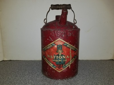 Old Gas Cans In Collectible Gas & Oil Advertising Cans And Buckets for ...