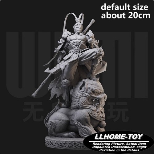 Sun Wukong Monkey Great Sage golden rod Resin 3D Print GK Figure DIY ...