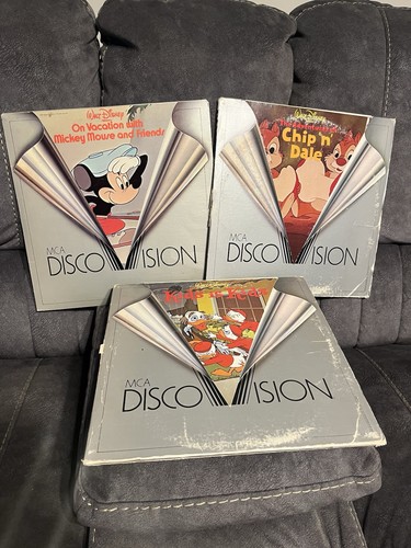 Discovision Laserdiscs Mickey Mouse, Chip and Dale and Kids is Kids | eBay