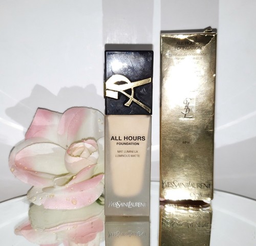 YSL All Hours Full Cover Luminous Matte Foundation SPF 20 MN4 Medium ...
