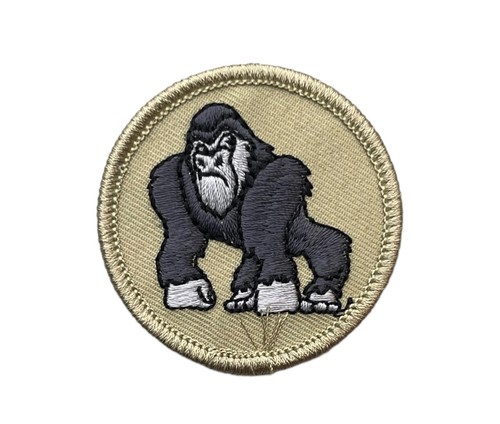 BSA Licensed Boy Scout Gorilla Patrol 2 Inch Patch AVAB0002 F7D14I | eBay