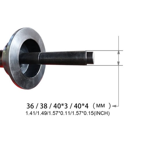 Hub Wing Nut for Wheel Balancers with 40mm Shaft x 4/3mm Thread Pitch ...