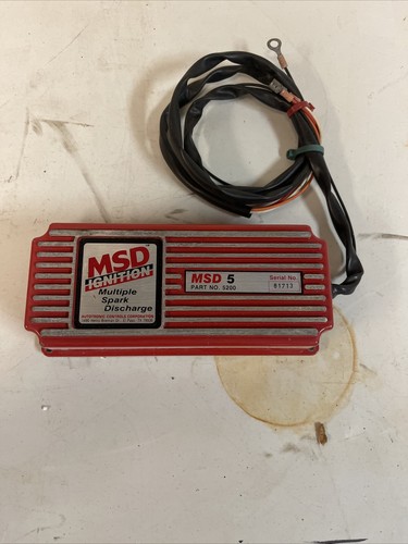 MSD 5 5200 Universal MULTISPARK Performance Ignition System for sale ...