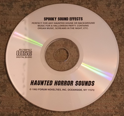 Spooky Sound Effects - Haunted Horror Sounds - Audio Music CD | eBay