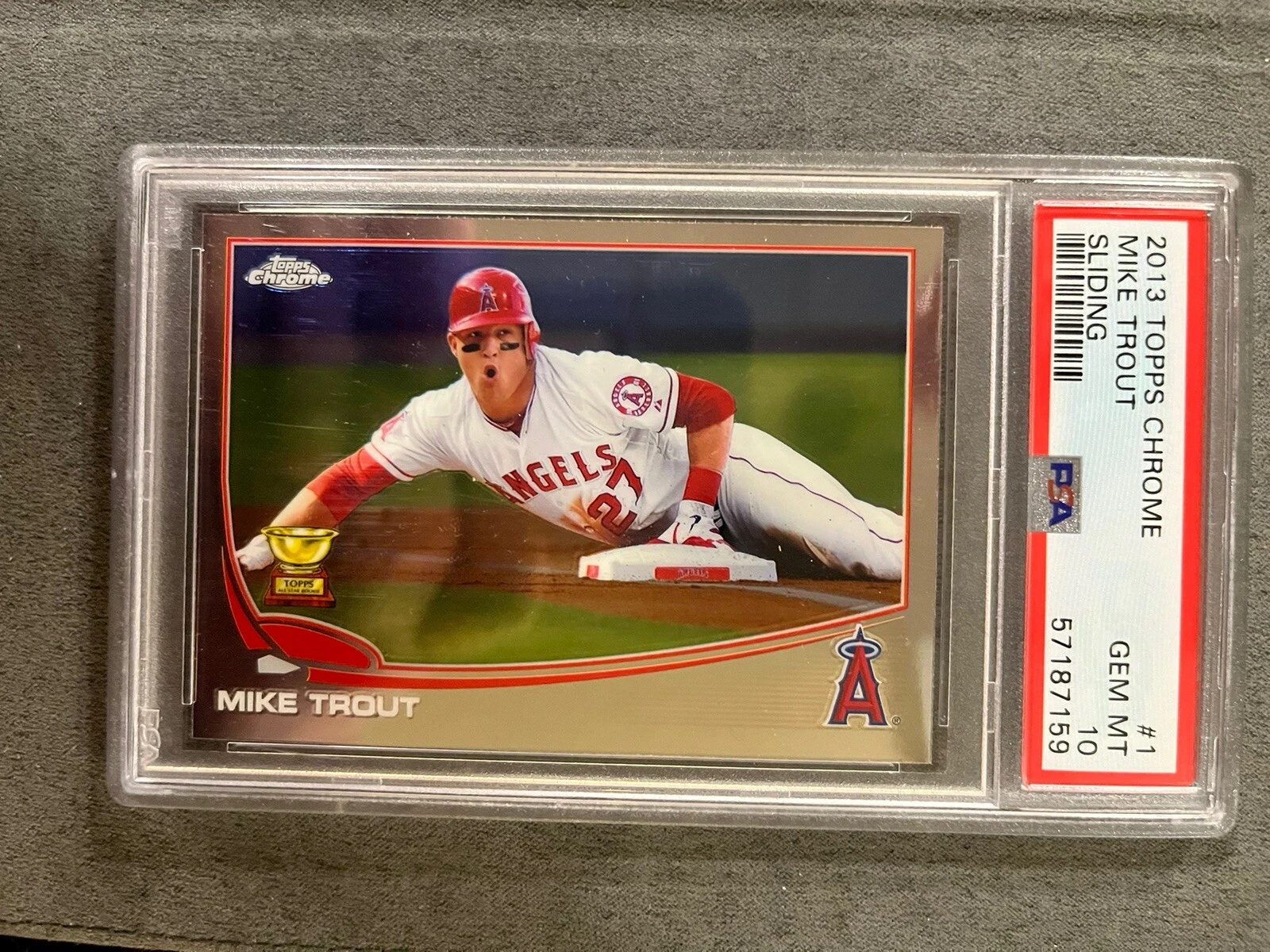 Mike Trout 2013 Topps Chrome #1 Base Price Guide - Sports Card Investor