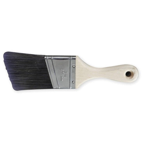 GRAINGER APPROVED 1XRN4 Paint Brush,2 1/2 in,AngleSash,Synthetic 1XRN4 ...