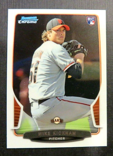 2013 Bowman Chrome, San Francisco Giants - MIKE KICKHAM (RC) | eBay